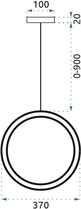 Toolight, stropní svítidlo 1xE27 APP961-1CP, zlatá, OSW-06690