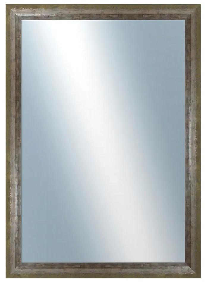 DANTIK - Zarámované zrcadlo - rozměr s rámem cca 50x70 cm z lišty NEVIS zelená (3054)