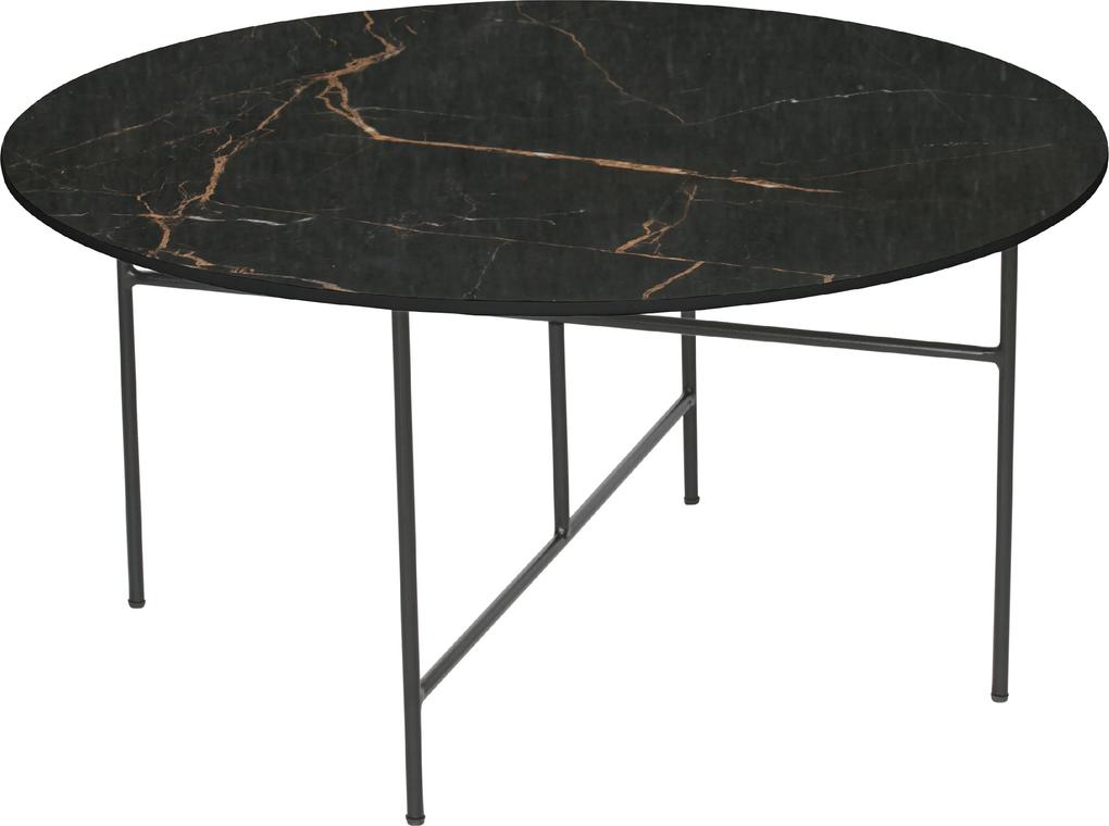WOOOD Konferenční stolek VIDA černý 48x80cm 373797-Z