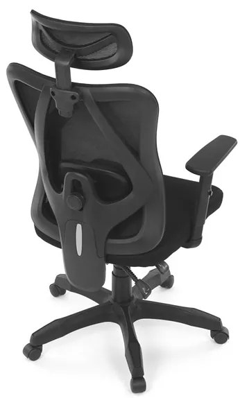 Ergonomická kancelářská židle ORVIN - černá síťovina Barva: černá