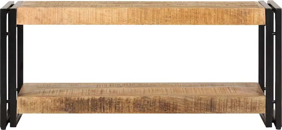 TV stolek 90 x 30 x 40 cm masivní mangovníkové dřevo 247808