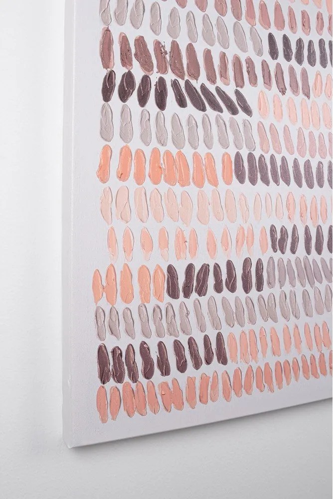 Obraz s ručně malovanými prvky s rámem/na plátně 90x120 cm Naska – Bizzotto