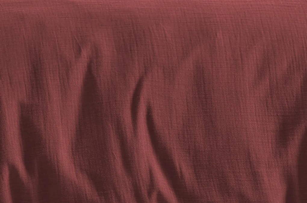 Francouzské mušelínové povlečení vínové Rozměr: 220x200