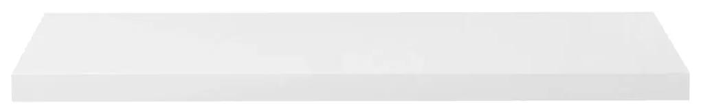 vidaXL Plovoucí nástěnná police 90 x 23,5 x 3,8 cm MDF [323754] Barva: šedá s vysokým leskem