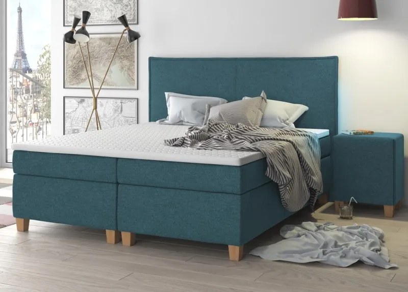 Postel boxspring Ondra 200x200 volitelná výška ložné plochy