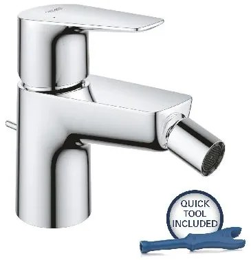 Grohe Start Edge - Bidetová baterie s výpustí, chrom 23345001