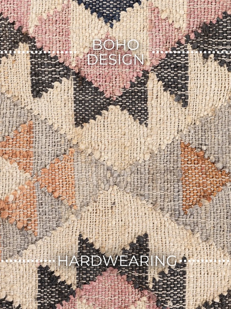 ELLE Decoration, Kusový koberec Parsa 106260 Cream/Multi z kolekce Elle, 80x150, vícebarevná, kuchyně