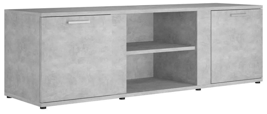 vidaXL Marketos TV stolek betonově šedý 120 x 34 x 37 cm kompozitní dřevo