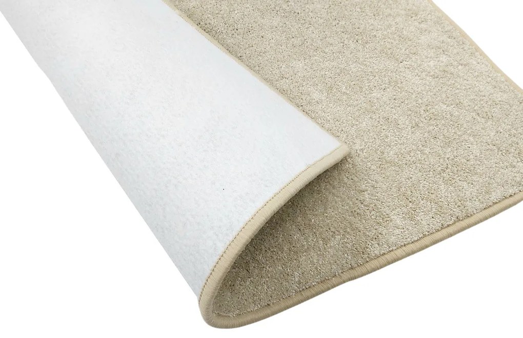 Vopi, Běhoun na míru Capri Lux cream, šíře 150 cm, béžová, chodba / předsíň