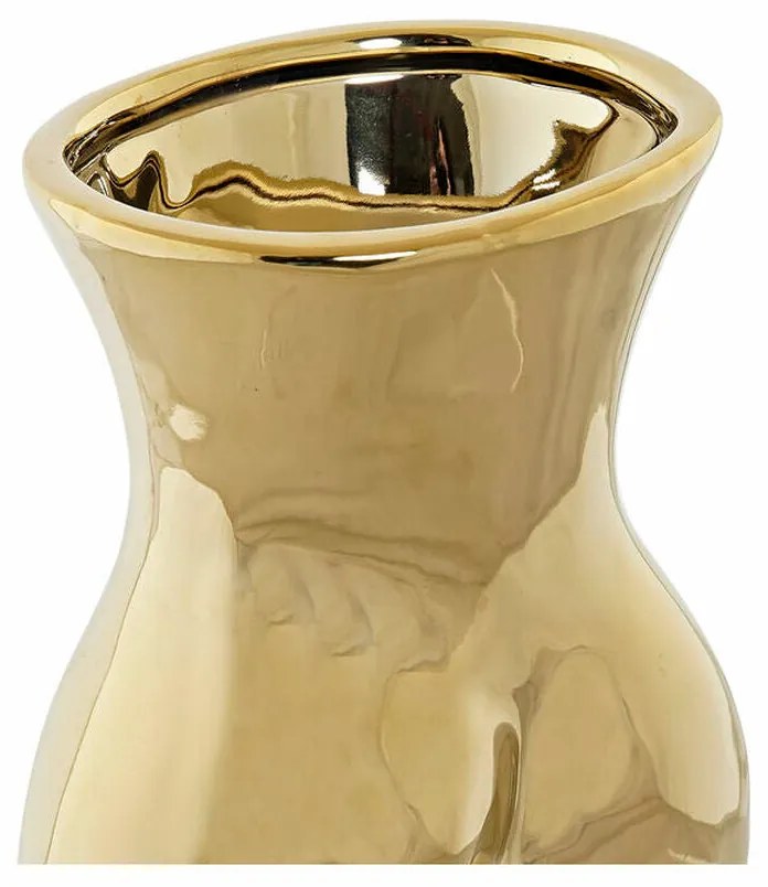Váza DKD Home Decor Zlatá Kamenina 17 x 12 x 21 cm