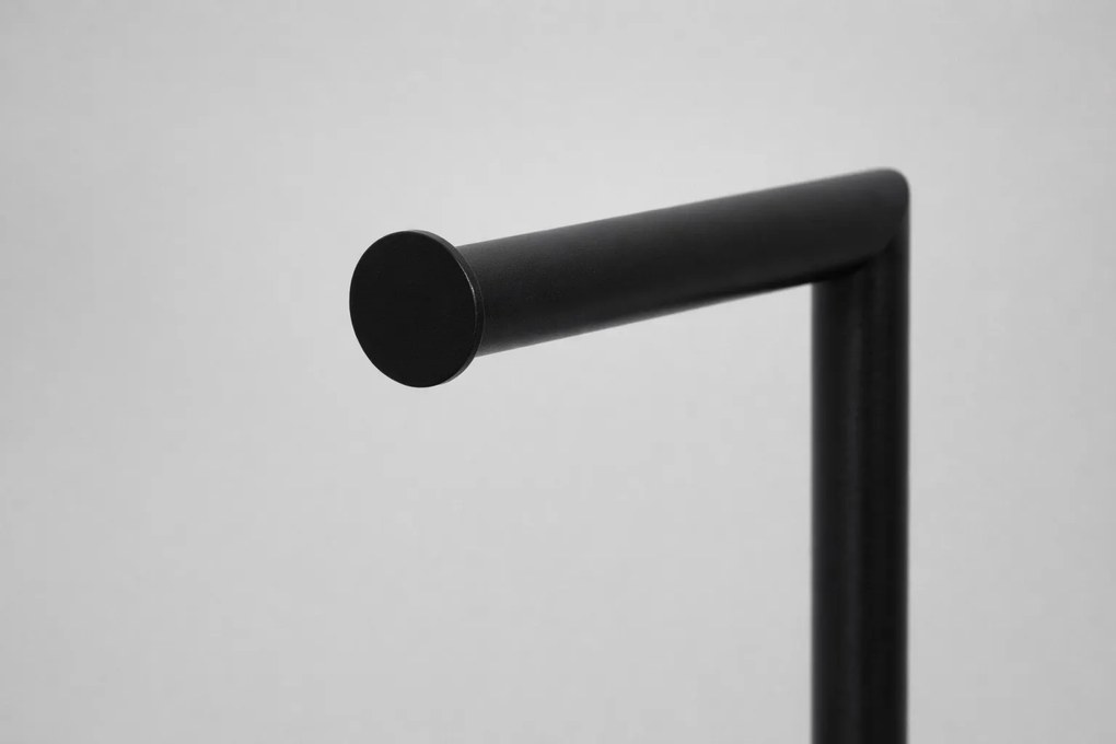 Stojan na toaletní papír PAPER STAND KS-46 černý 64 cm