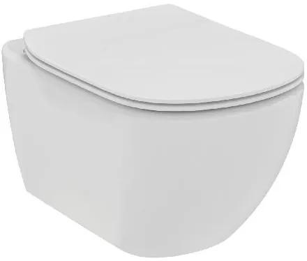 Ideal Standard Tesi - Závěsné WC se sedátkem SoftClose, RimLS+, bílá T536001