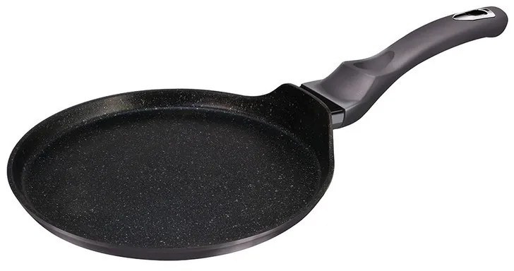 BERLINGERHAUS Pánev na palačinky s mramorovým povrchem 25 cm Carbon PRO Line BH-6902