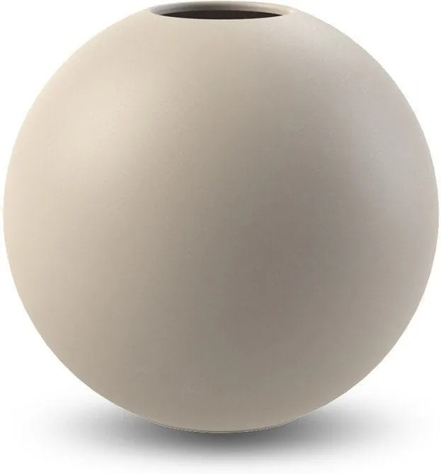 Ball vase 30cm sand