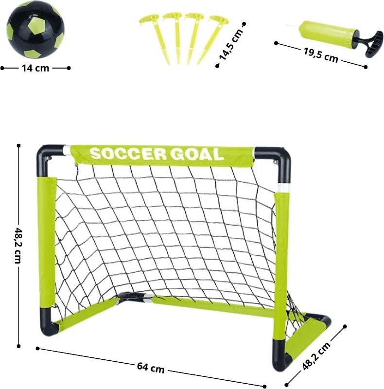 Skládací sada na fotbal inSPORTline FSGS250
