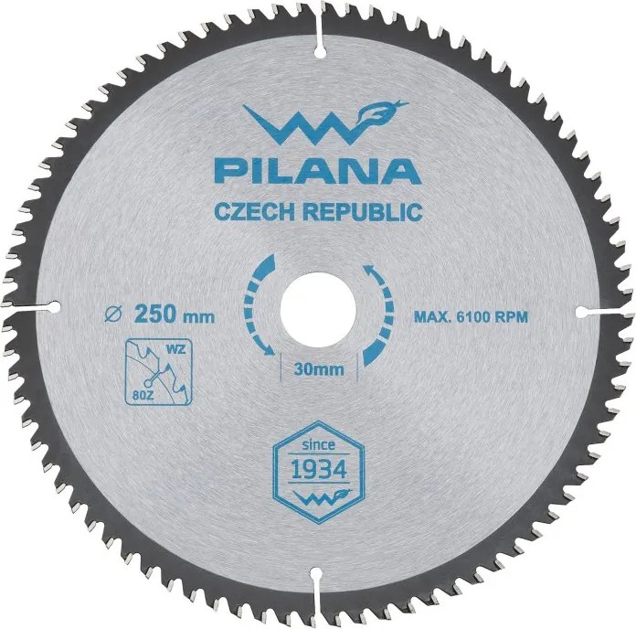 Pilana Tools Pilový kotouč SK 250x1.6/2.4x30mm Z80/WZ Pilana