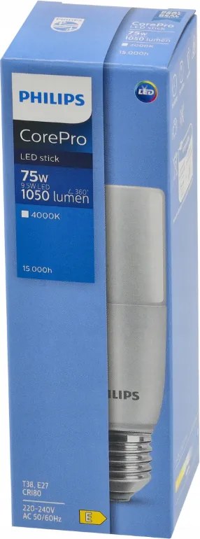 SADA 10 LED žárovek E27 T38 9,5W 1050lm CorePro 4000K