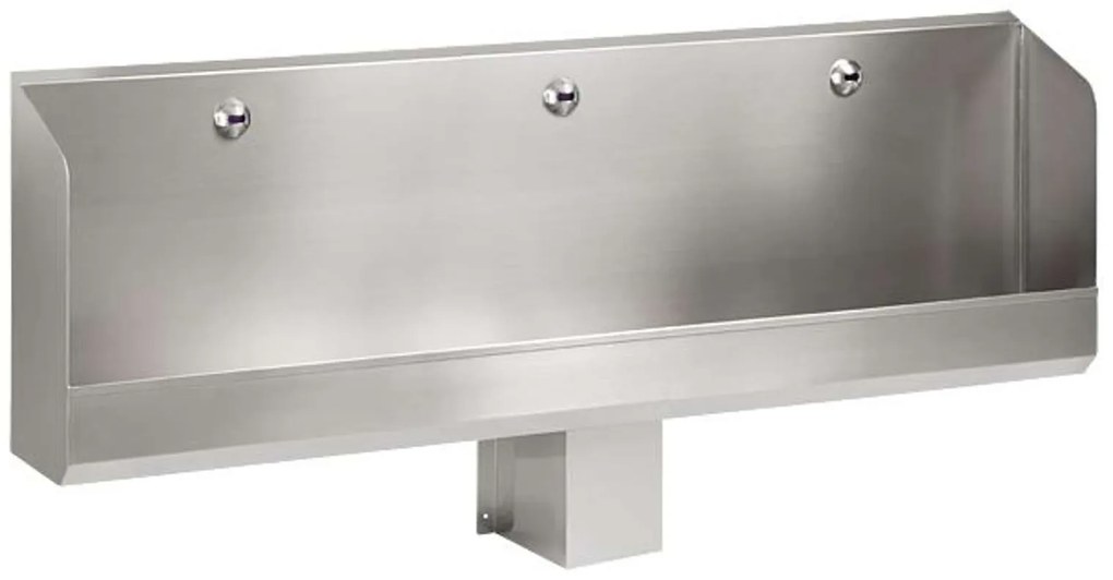 Sanela - Pisoárový žlab s elektronikou, délka 1800 mm, napájení ze sítě, nerez SLPN 04E