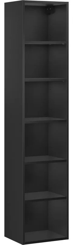 Mexen Box-A korpus sloupku koupelnového 35 cm, černý mat - 91AX1-1600-300-1-71