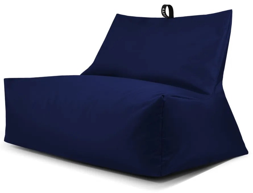 Tmavě modrý sedací vak Icy Sofa – So Soft?