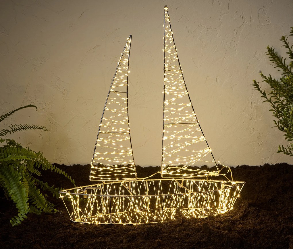 Tchibo - 3D venkovní loďka s LED