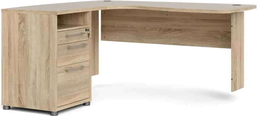 FALCO Psací stůl Office 80400/44 dub sonoma/silver grey