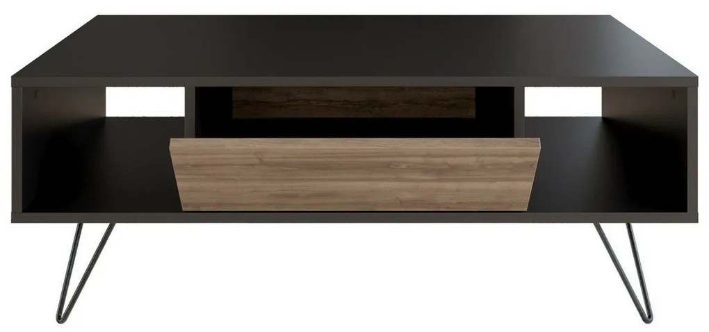 Konferenční stolek Mistico Black and Walnut