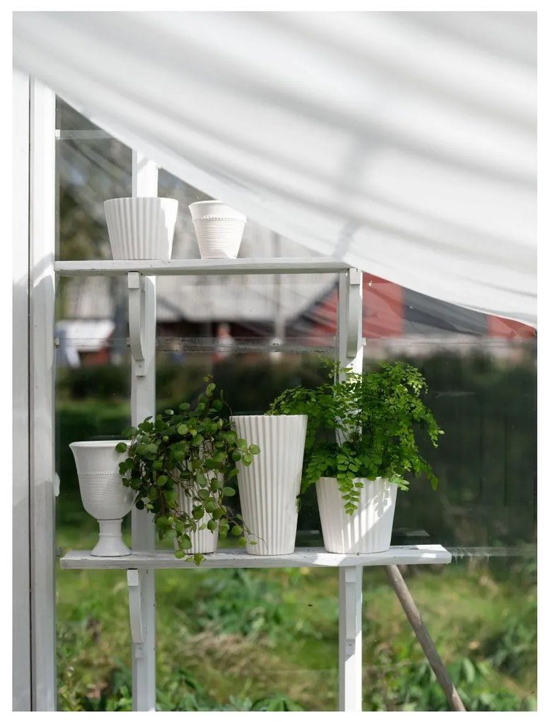 Květináč Viveka White Tall 27 cm Wikholm Form
