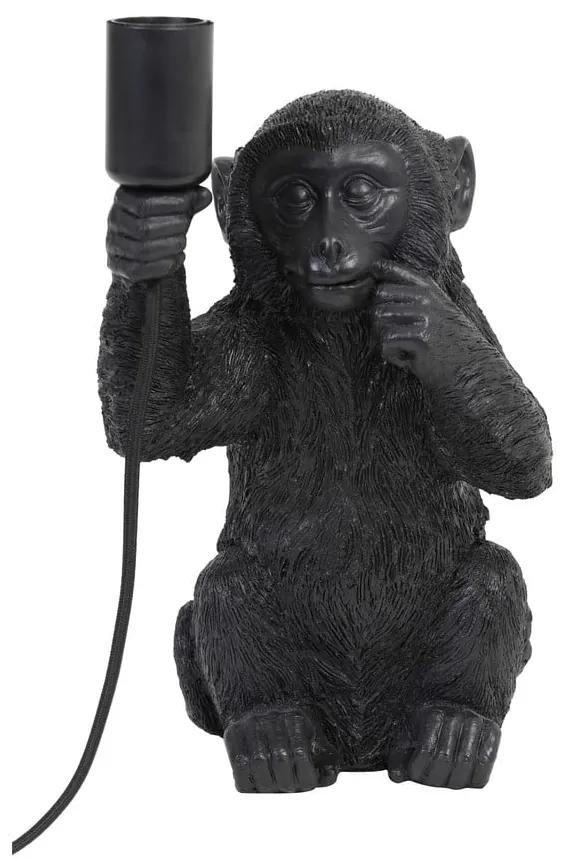 Černá stolní lampa (výška 34 cm) Monkey – Light &amp; Living