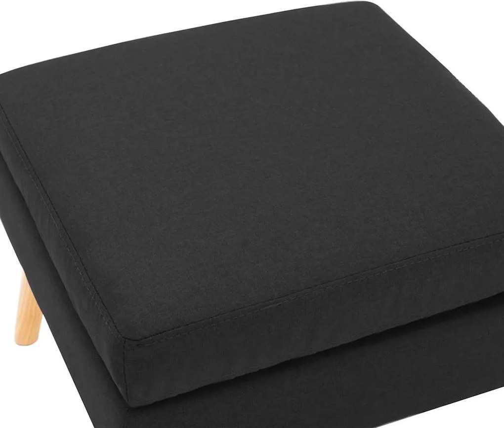 Podnožka černá textil 288742
