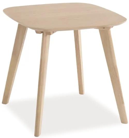 Konferenční stolek ALVIK 50x50 dub