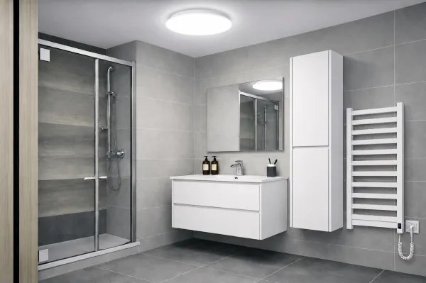 LED Koupelnové stropní svítidlo ADAR LED/17W/230V IP44 4000K