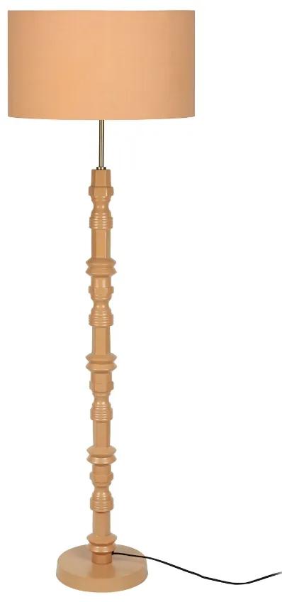 Oranžová stojací lampa ZUIVER TOTEM 148 cm