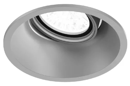 Wever & ducré kulaté stropní zapuštěné svítidlo deep adjust ceiling rec 1.0 led 1800-3000k s tree bílý hliník