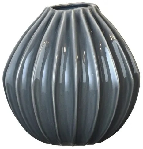 Váza 30 cm Broste WIDE - modrá