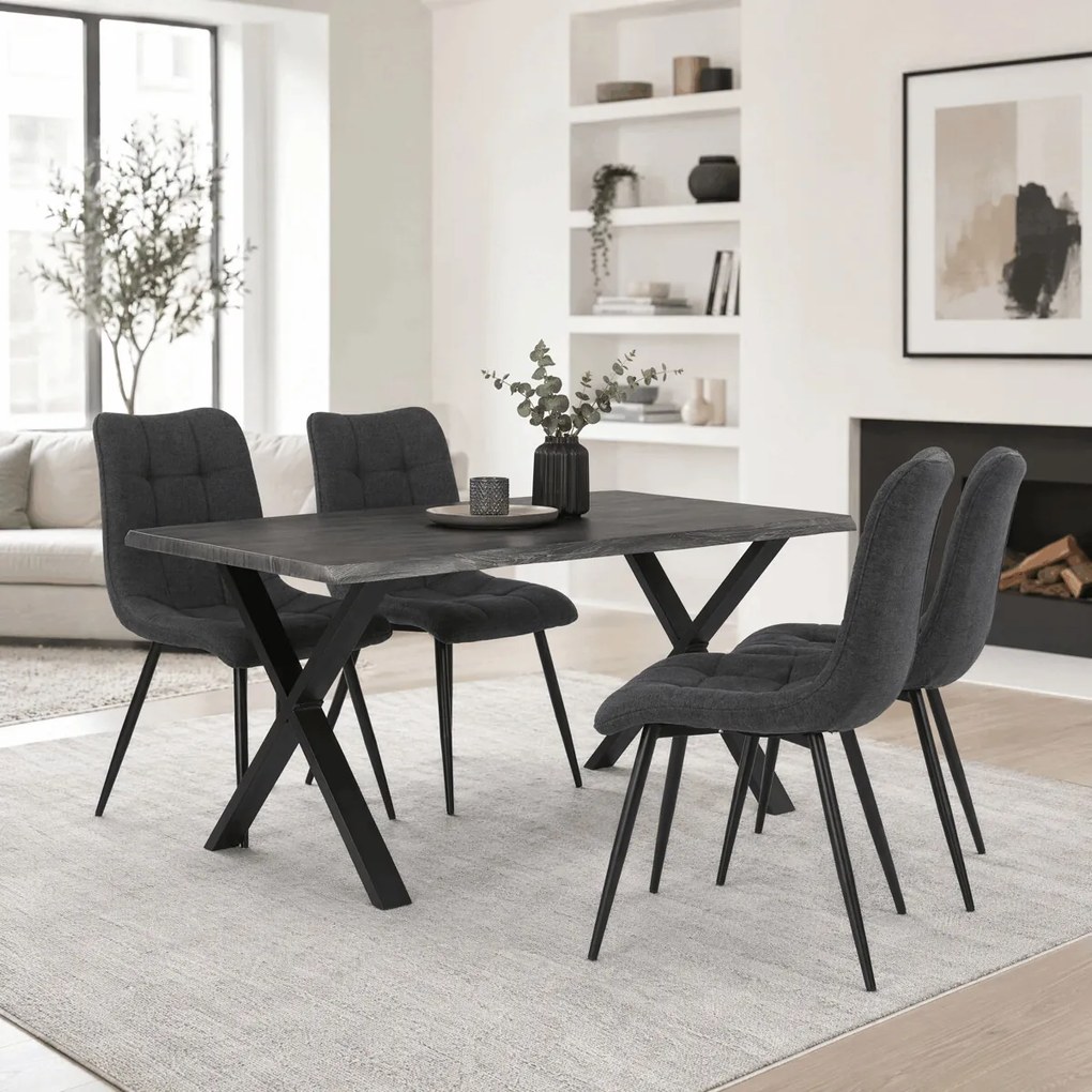 Autronic Jídelní stůl HT-F4316 160x90 cm Odstín: Dub divoký