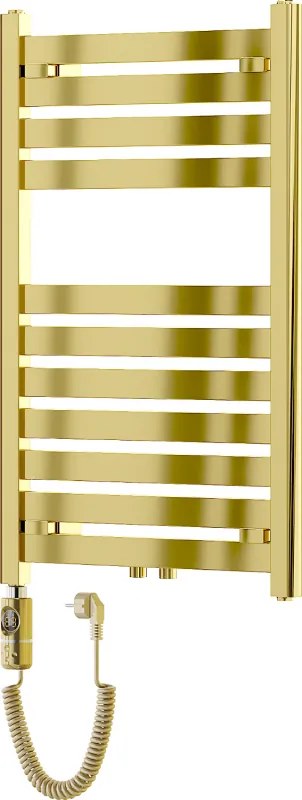 Mexen Uran, elektrické topné těleso 800x500 mm + topná tyč 300 W, zlatá lesklá, W105-0800-500-2300-50