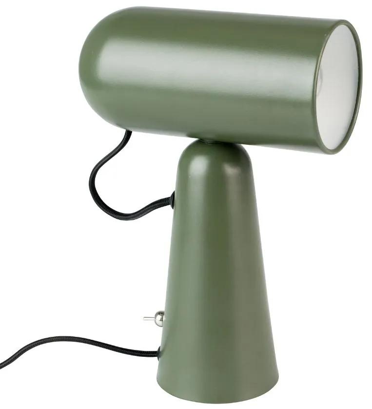 OnaDnes -20% White Label Zelená stolní lampa WLL VESPER