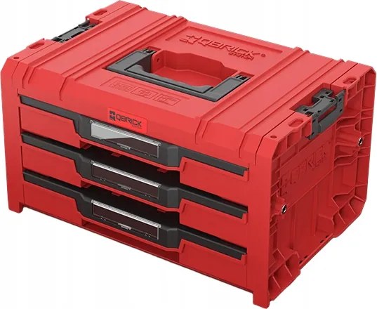 Qbrick System Pro Drawer 3 Toolbox 2.0 ExpertRED UltraHDCustom 4,5 l x 3