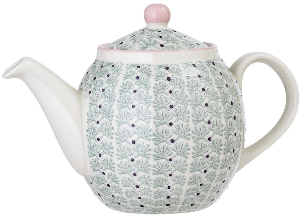 Bloomingville Keramická konvice Maya Tea Kettle, multi barva, keramika
