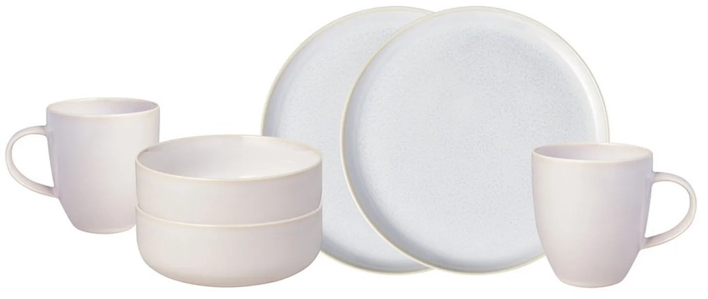 Villeroy & Boch Snídaňová sada pro dva Crafted Cotton, 6 ks 19-5183-9071