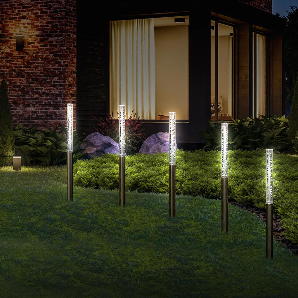 Monzana Zahradní solární LED osvětlení 5 ks 104179