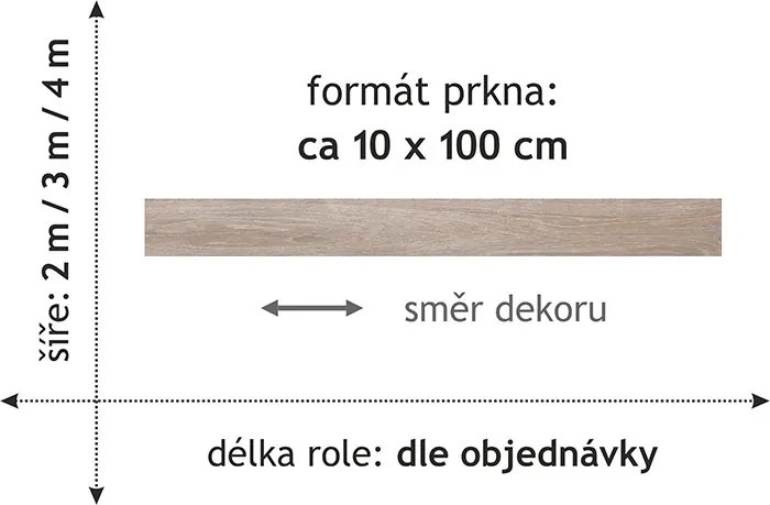 BEAULIEU PVC podlaha - lino POLO 2133 ŠÍŘKA: 2 m, POUŽITÍ: Bytové