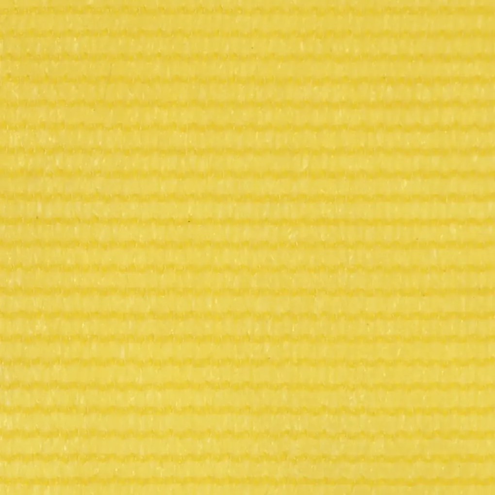 310995 vidaXL Balkónová zástěna žlutá 75 x 600 cm HDPE