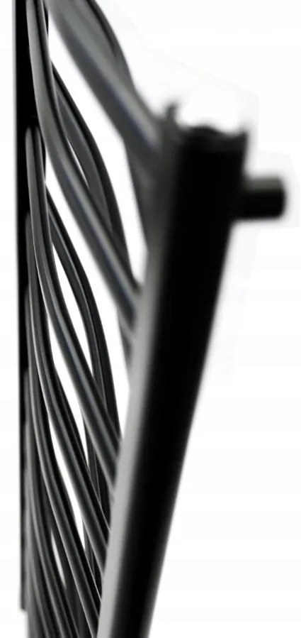 Regnis 3D Slza, Topné těleso 440x1205mm, 521W, černá matná, L3D120/40/black
