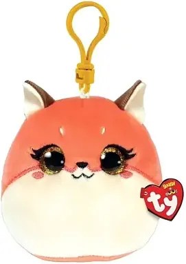 TY Squishy Roxie růžová liška / 8,5 cm