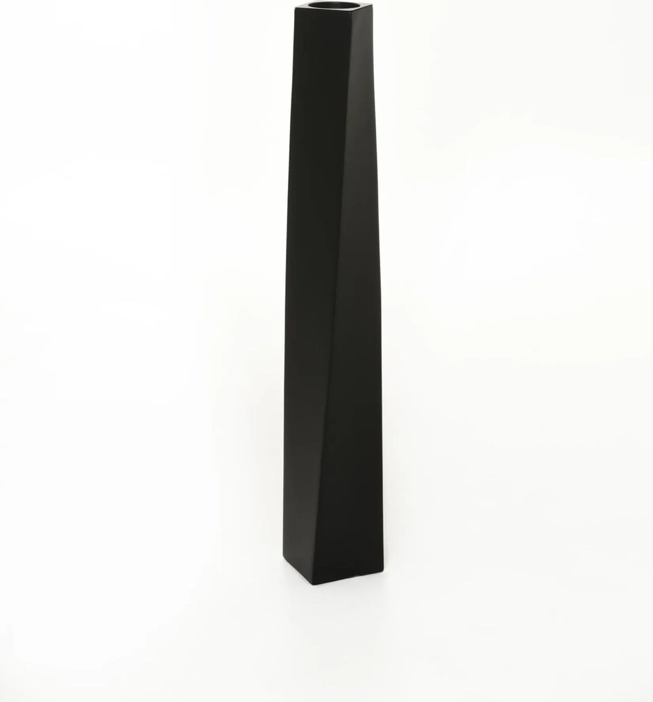 Svícen HYDRON, sklolaminát, výška 80 cm, černá