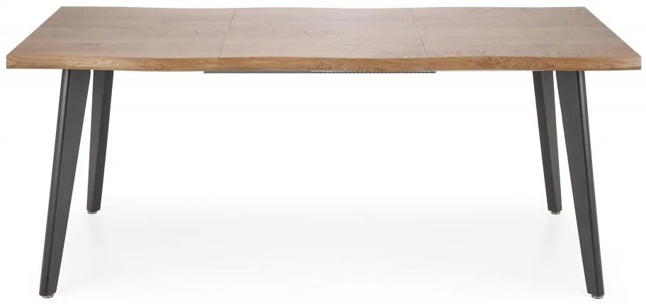 Rozkládací jídelní stůl DICKSON 2 — 150x90 (+60cm), masiv, přírodní Halmar