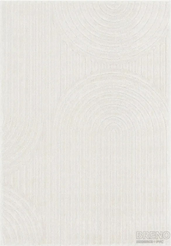 Breno Kusový koberec VIVA 401 ivory, 160x230 cm, Béžová