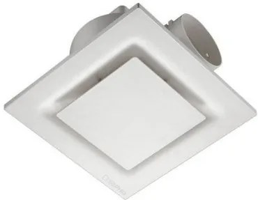 Sapho, TECTO koupelnový stropní ventilátor axiální, 20 W, potrubí 100mm, bílá, TC201